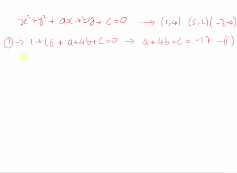 SOLVED:Given three noncollinear points, there is one and only one circle that passes through ...
