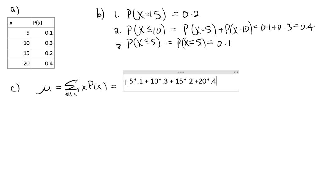 SOLVED:The following table lists the bivariate distribution of X and Y ...