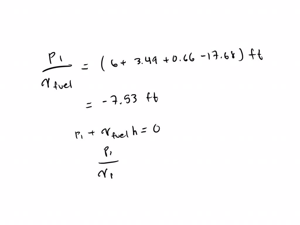 JP-4 fuel (S G=0.77) flows through the Venturi meter shown in Fig. P 3. ...