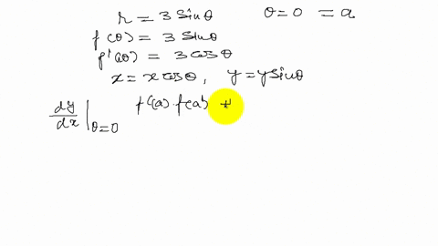 SOLVED:Find the slope of the tangent line to the polar curve at the ...