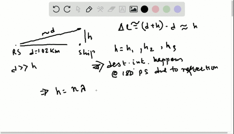SOLVED:A steep cliff west of Lydia's home reflects a 1020-kHz radio ...