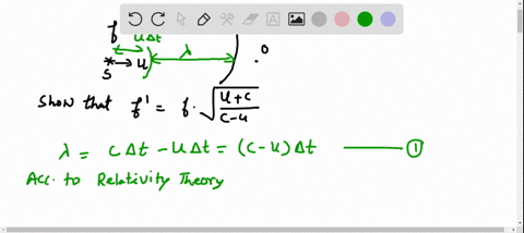 SOLVED:Expand the relativistic equation for the longitudinal Doppler ...