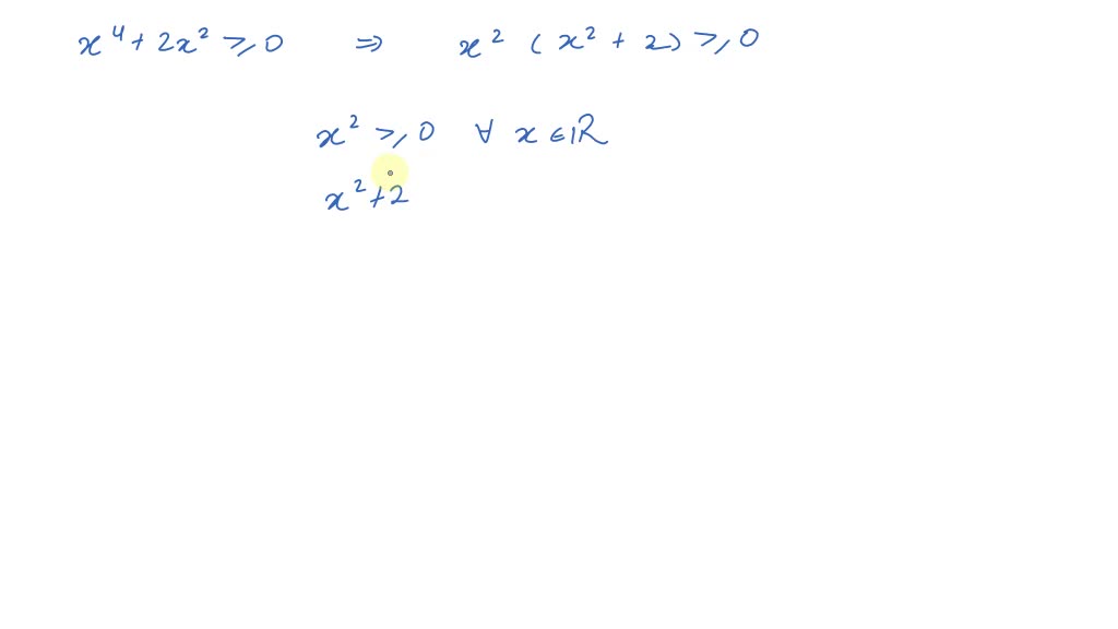 SOLVED: The solution of x^2 - 4x ≥ 45 is the set of all x such that:
