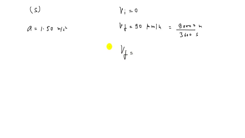 SOLVED How Long in Seconds Does It Take For A Truck Accelerating At 1 