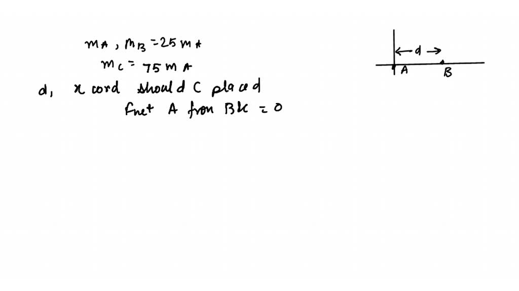 SOLVED:One dimension. In Fig. 13-37, two point particles are fixed on an x axis separated by ...