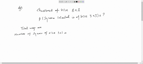 SOLVED:Select correct alternative from the given choices. The probability that a square selected ...
