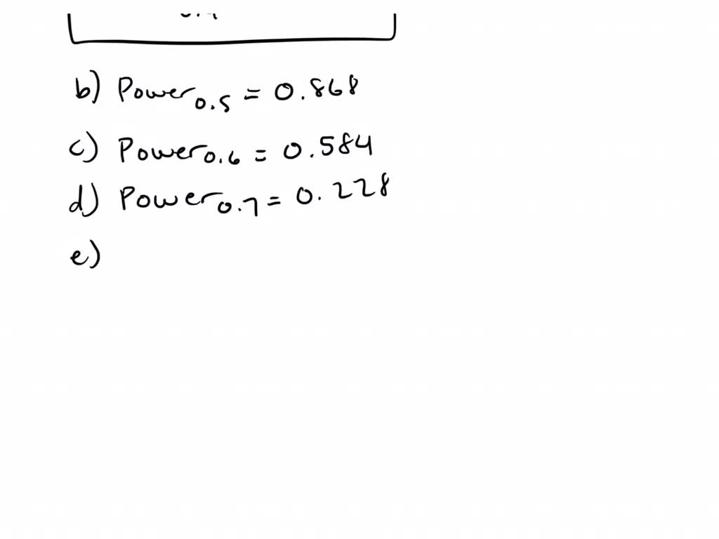 SOLVED:Other changes and the effect on power. Refer to the previous exercise. For each of the ...