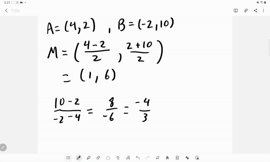 SOLVED:Exer. 37-38: Find a general form of an equation for the ...