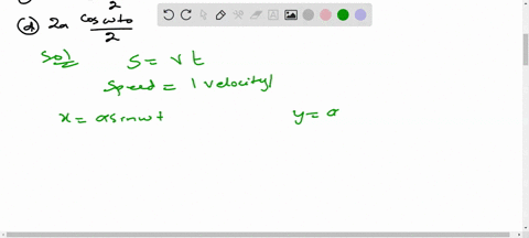 ⏩SOLVED:Λpoint moves in the x y plane according to the law x=a sinωx… | Numerade
