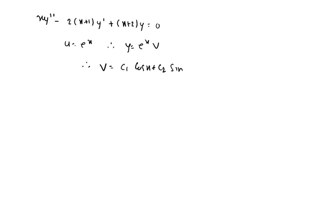 SOLVED:Use the method of this section to find the general solution of each of the following ...