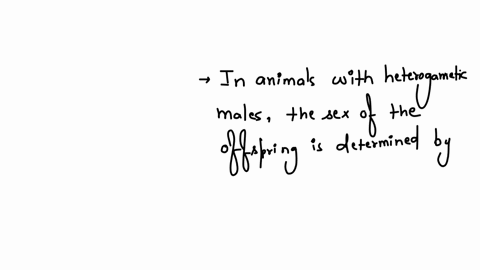 Genotypical differences in animals are controlled by the animal's genes ...