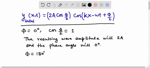 SOLVED:Derive the expression for the total phase difference between the ...
