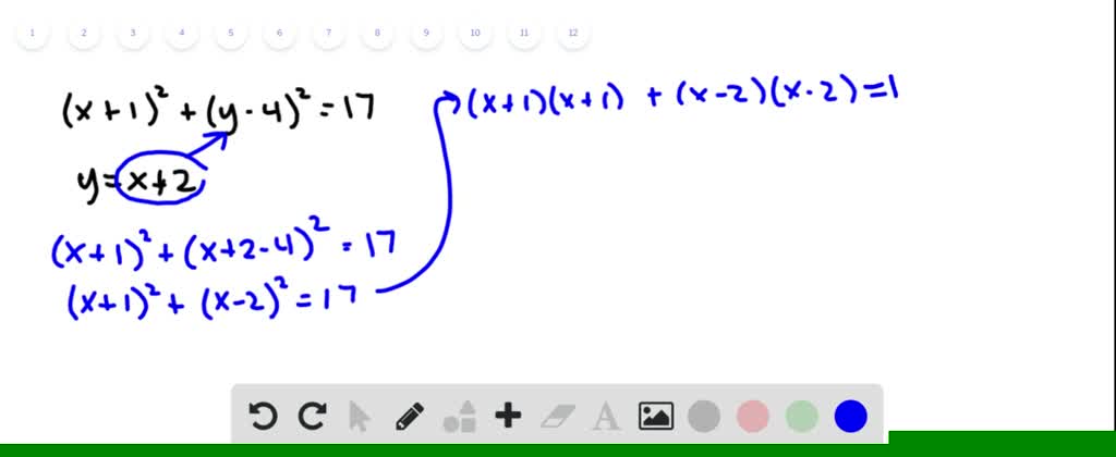 SOLVED:Graph both equations of each system on the same coordinate axes. Solve the system by ...