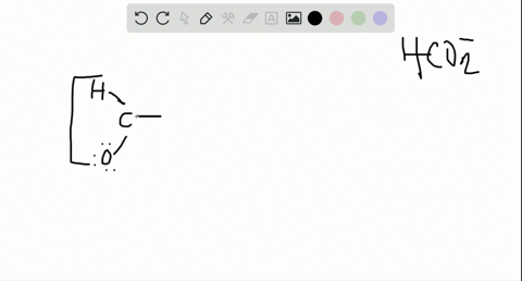 SOLVED:Draw two resonance structures for the formate ion, \mathrm{HCO ...