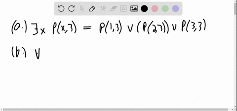 Suppose the domain of the propositional function P(x, y) consists of pairs x and y, where x is 1 ...