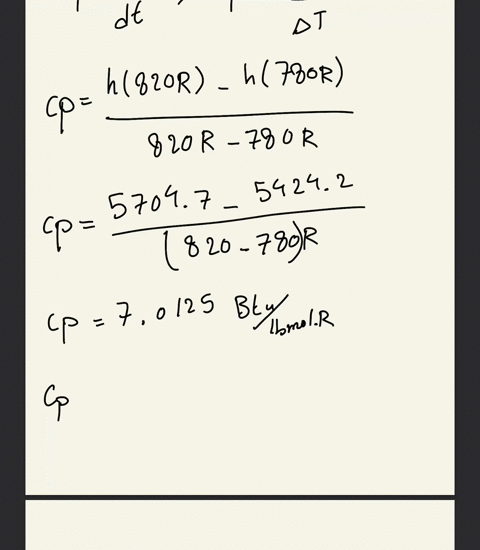 SOLVED:Nitrogen gas at 800 R and 50 psia behaves as an ideal gas ...