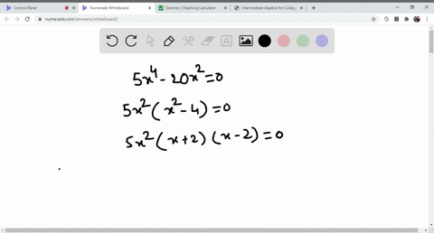 SOLVED:Use factoring to solve each polynomial equation. Check by substitution or by using a ...