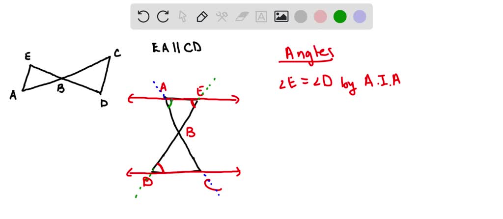 SOLVED:Name the corresponding angles and the corresponding sides of ...