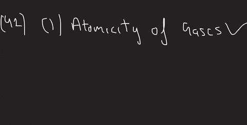 SOLVED:Avogadro s law finds application in the determination of (1 ...