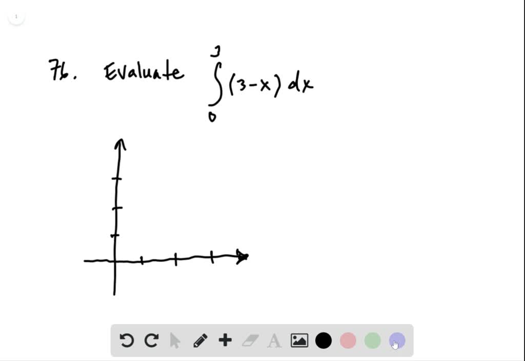 SOLVED:In the following exercises, evaluate the integral using area ...