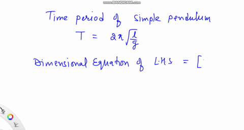 ⏩SOLVED:The period of a simple pendulum, defined as the time… | Numerade