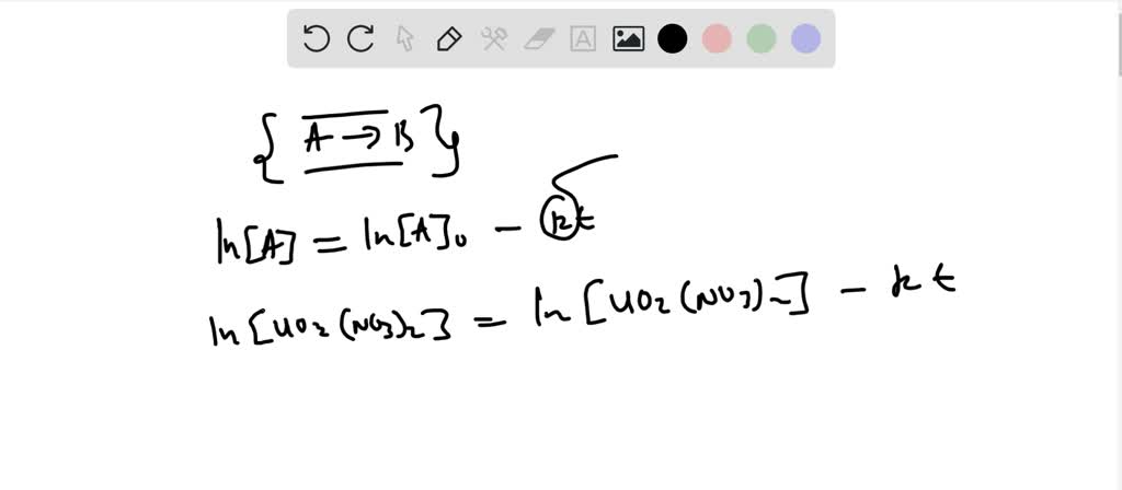 ⏩SOLVED:Uranyl nitrate decomposes according to UO2(NO3)2(s)… | Numerade