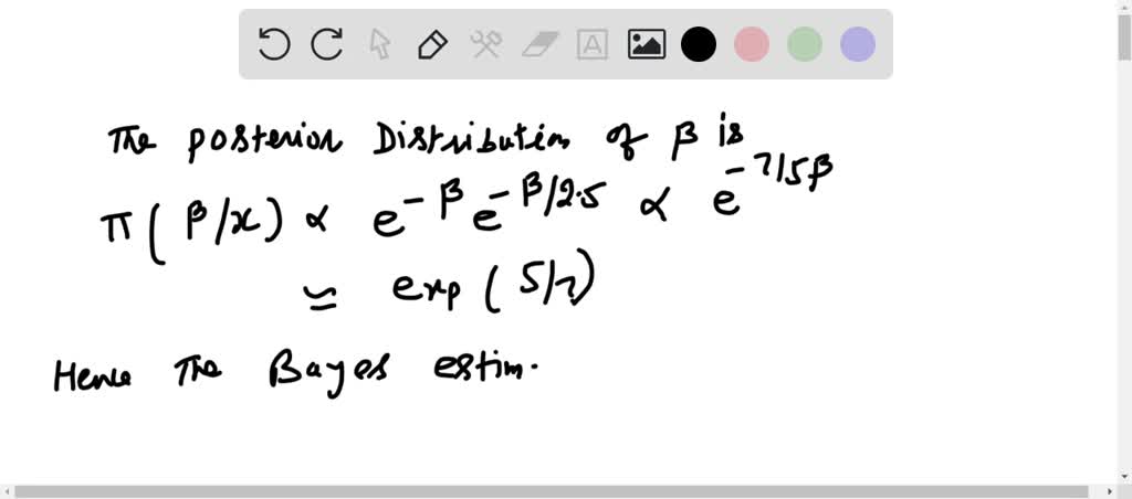 ⏩SOLVED:In Problem 11.32, find the Bayes estimate for 8 with squared… | Numerade