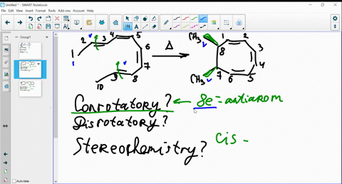 SOLVED:(2 E, 4 Z, 6 Z, 8 E)-2,4,6,8- Decatetraene has been cyclized to ...