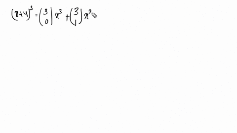 SOLVED:Use the Binomial Theorem to expand each binomial and express the result in simplified ...