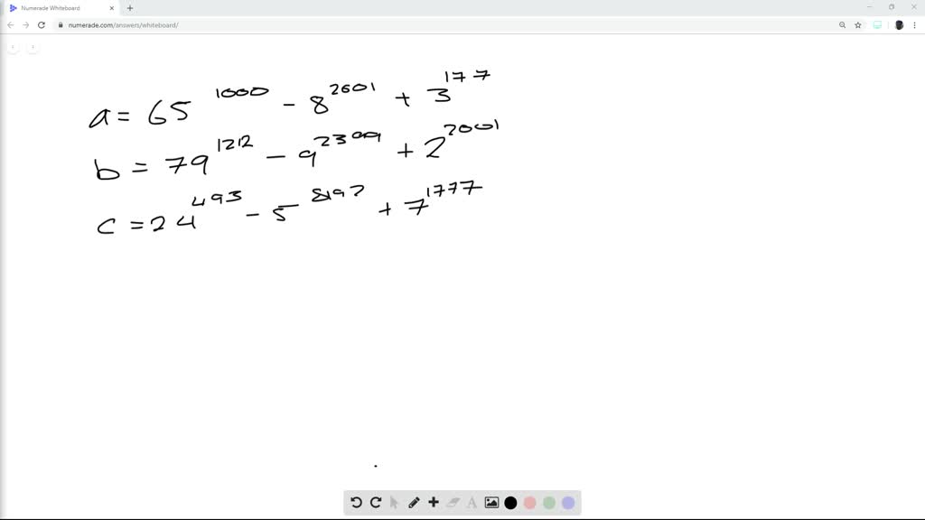 SOLVED Show That The Product Of Two Of The Numbers 65 1000 8 2001 3 