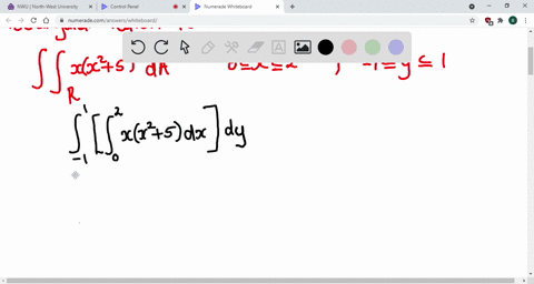 SOLVED:Use Fubini's Theorem to find each double integral defined over ...