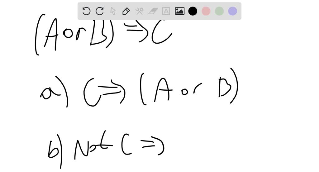 SOLVED:Use conditional proof and the eighteen rules of inference to ...