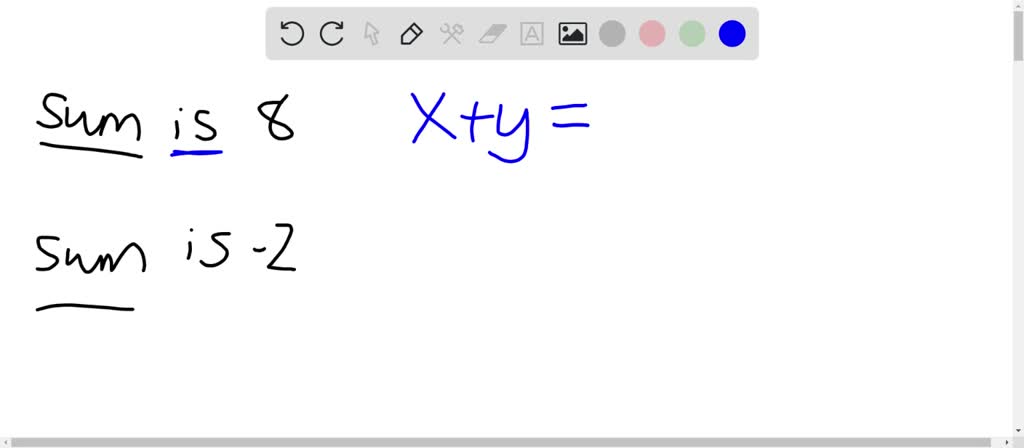 ⏩SOLVED:Using x and y, write a linear equation in two variables to… | Numerade