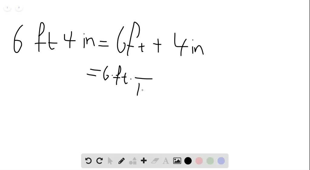 SOLVED In The Following Exercises Convert The Units Jon Is 6 Feet 4