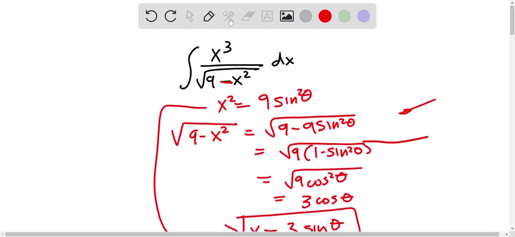 SOLVED:(a) Determine an appropriate trigonometric substitution. (b ... SOLVED:(a) Determine an appropriate trigonometric substitution. (b ...