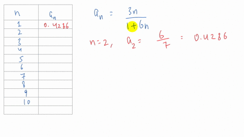 ⏩SOLVED:19-22 Calculate, to four decimal places, the first ten terms… | Numerade
