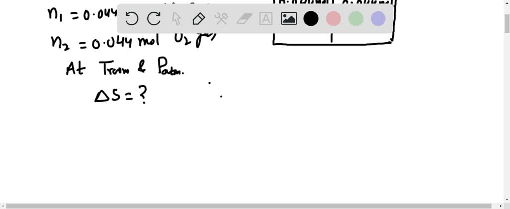 SOLVED: A 2.00-L container has a center partition that divides it into two equal parts as shown ...