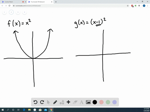 SOLVED:Graphing Transformations Use the graph of y=x^2 in Figure 4 to ...