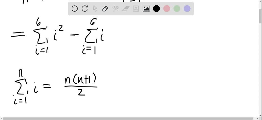 SOLVED:Finding a Sum In Exercises 45-54 , find the sum using the ...
