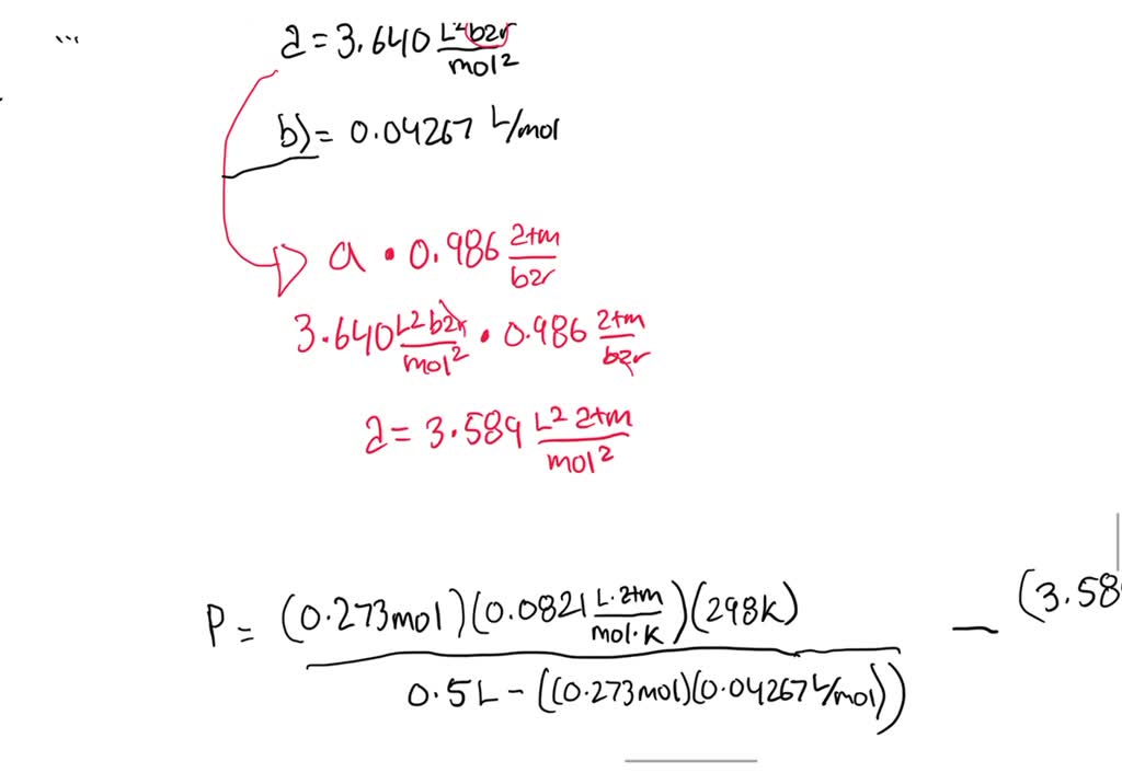 SOLVED:The ideal gas law is least accurate under conditions of high ...