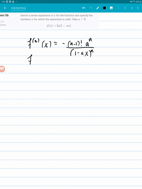 SOLVED:Construct a continued fraction expansion using Thiele's method for f(x)=ln(1+x) around x=0.