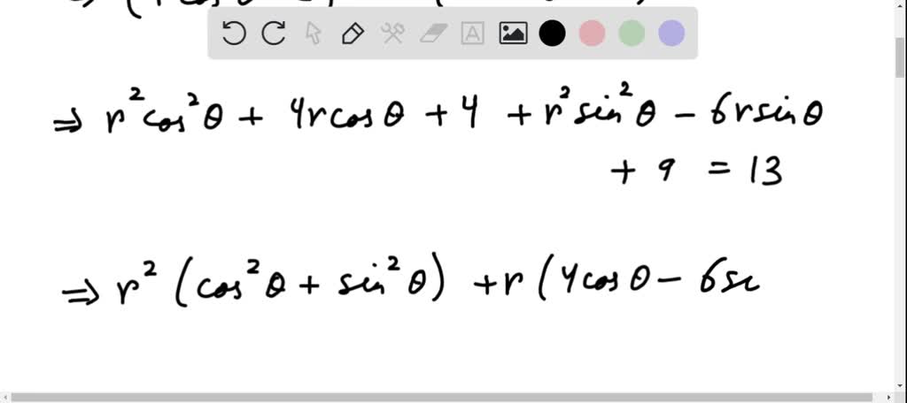 SOLVED:Exer. 13-26: Find a polar equation that has the same graph as ... SOLVED:Exer. 13-26: Find a polar equation that has the same graph as ...