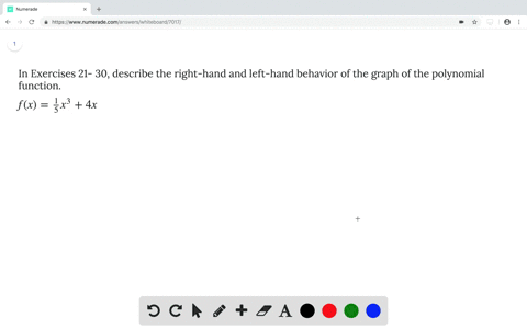 SOLVED:In Exercises 21- 30, describe the right-hand and left-hand behavior of the graph of the ...