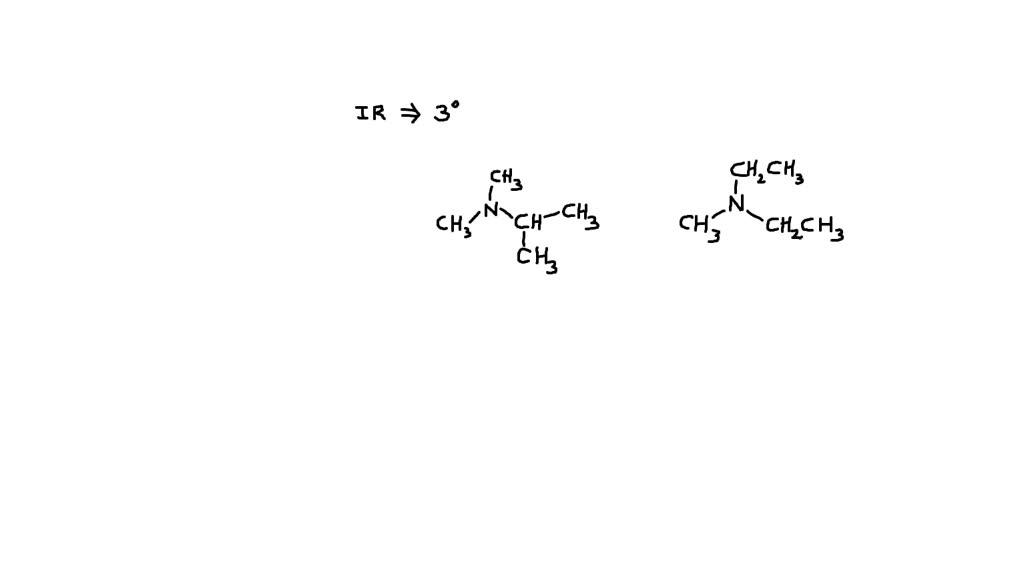 SOLVED:A compound with the molecular formula C5 H13 N exhibits three ...