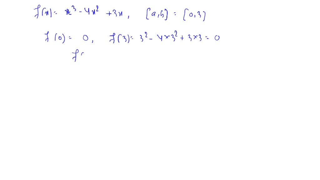 ⏩SOLVED:Determine whether or not each function f satisfies the… | Numerade