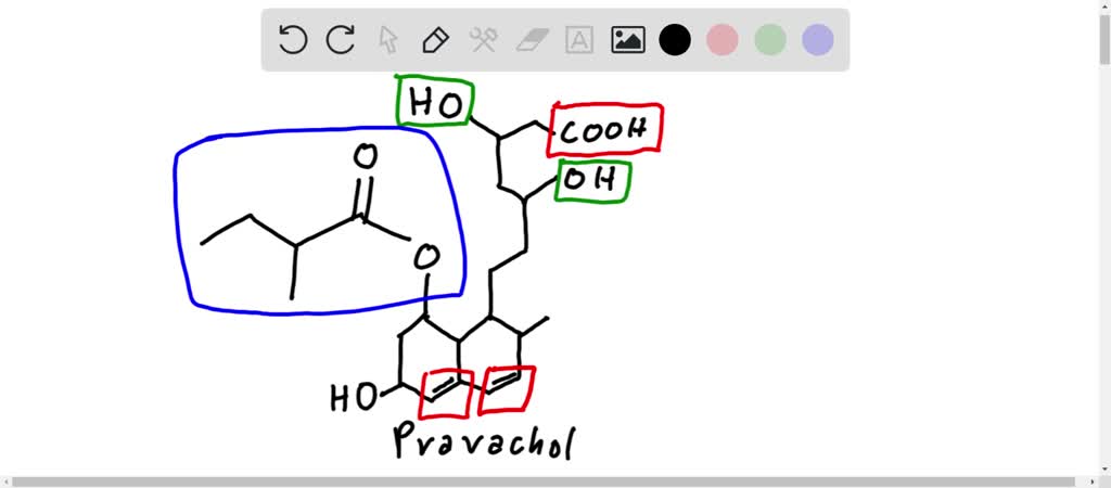 SOLVED: Identify the functional groups in Pravachol. | Numerade