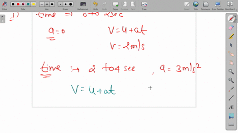 ⏩SOLVED:An object moves in a straight line with an acceleration that… | Numerade