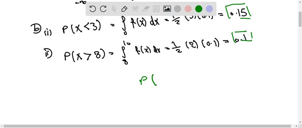 SOLVED:(a) Explain why the function whose graph is shown is a proba- bility density function. (b ...
