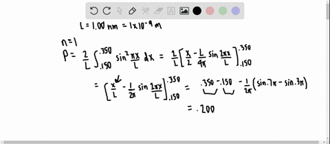 SOLVED:An electron is trapped in a quantum dot. The quantum dot may be modeled as a one ...