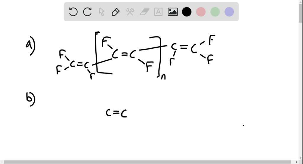Draw an abbreviated structure for the following polymers, with brackets ...